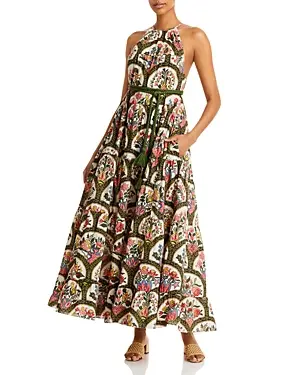 fashion halter dress Elizabeth K GL2259 Prom Dress - Black main image 0