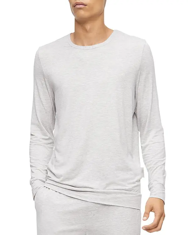 Calvin Klein Ultra Soft Modern Lounge Sweatshirt - Grey Heather