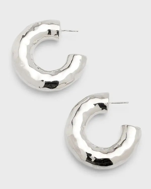 Ippolita Hammered Hoop Earrings