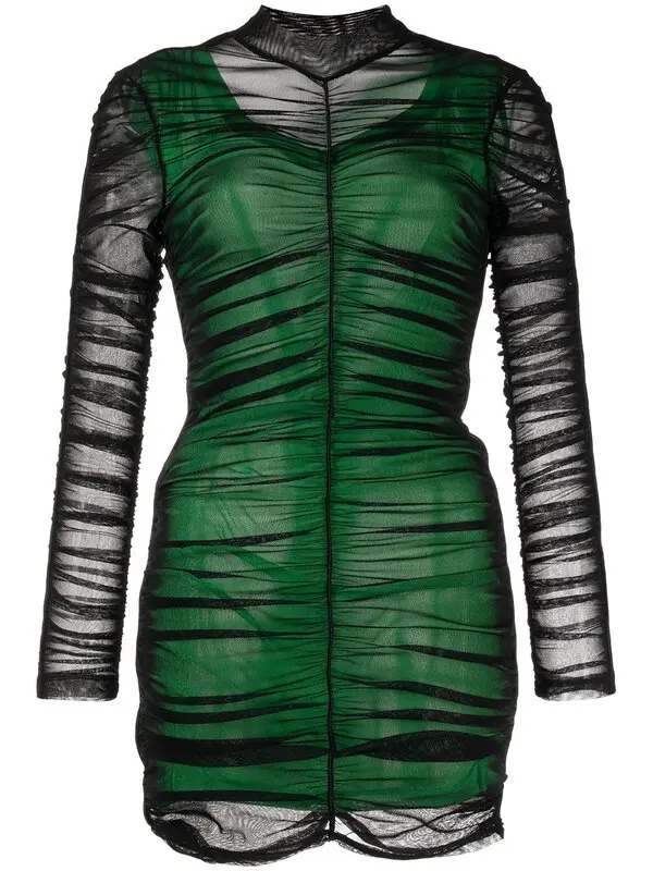 Alexander Wang Double Layer Ruched Dress