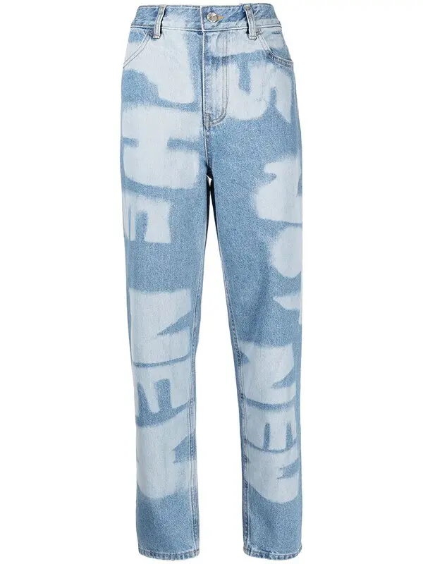 ADER ERROR Slogan Jeans
