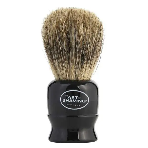 THE ART OF SHAVING Travel Brush Pure Black