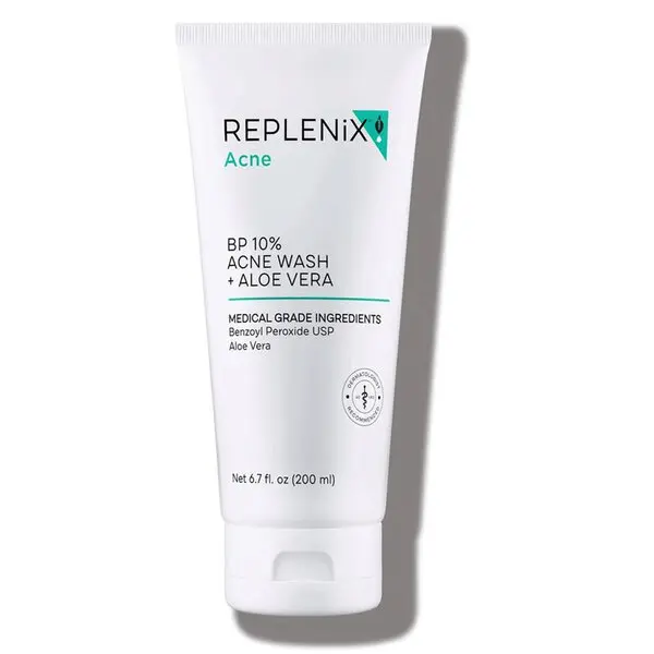 REPLENIX Bp 10% Acne Wash + Aloe Vera