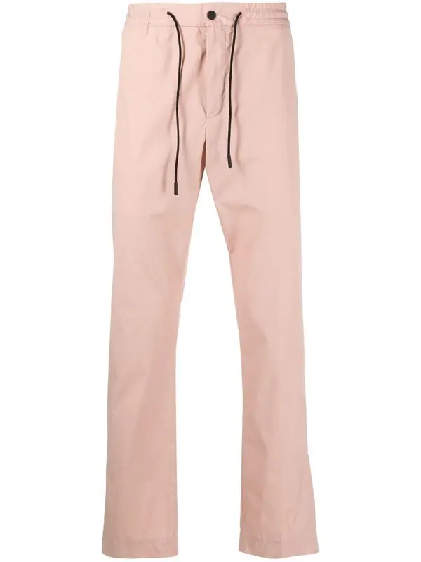 PT TORINO Drawstring-waist Four-pocket Chinos