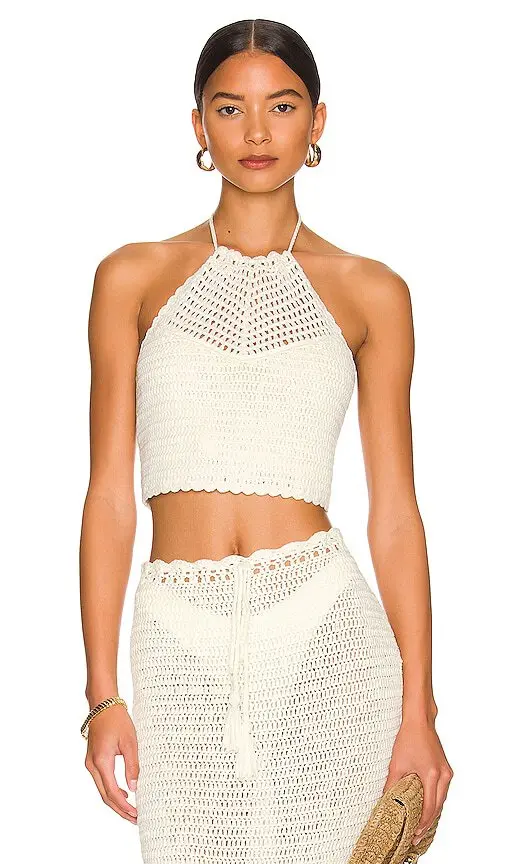 MORE TO COME Angelina Halter Top