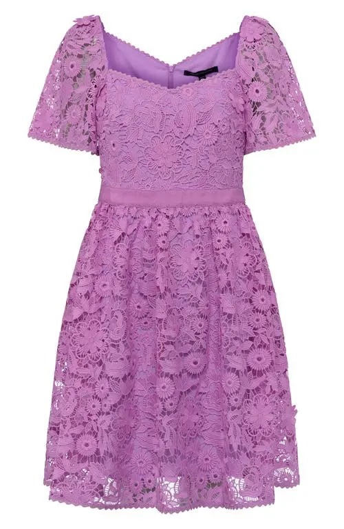 strapless open back dress Sweet Embrace Lace Dress Pink