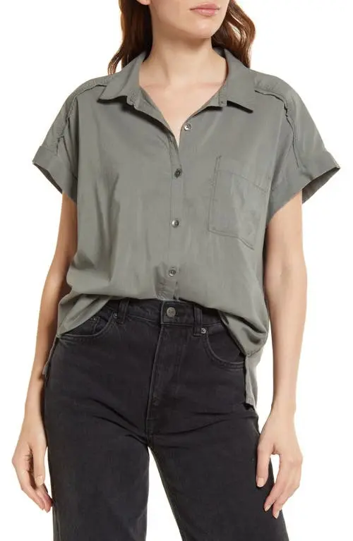 Splendid Paige Button-up Shirt - Soft Vob