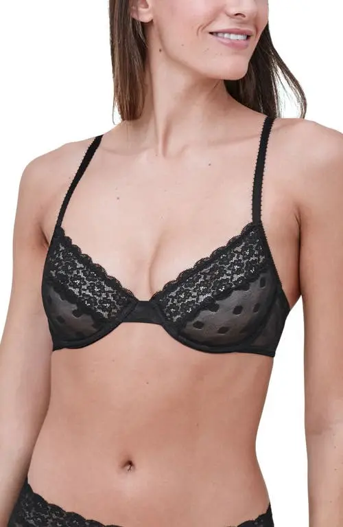 SKARLETT BLUE Dare Unlined Underwire Bra - Black