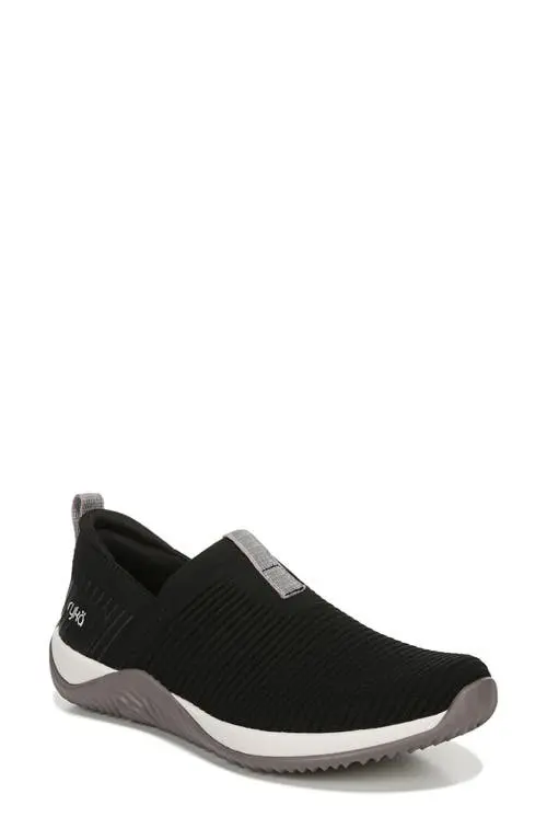 RYKA Echo Knit Slip-on Sneaker - Black
