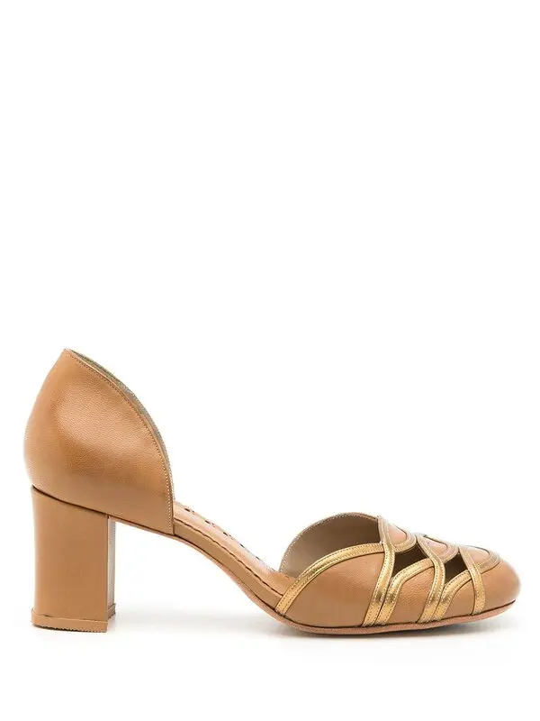 STUDIO CHOFAKIAN D'orsay Pumps - Brown
