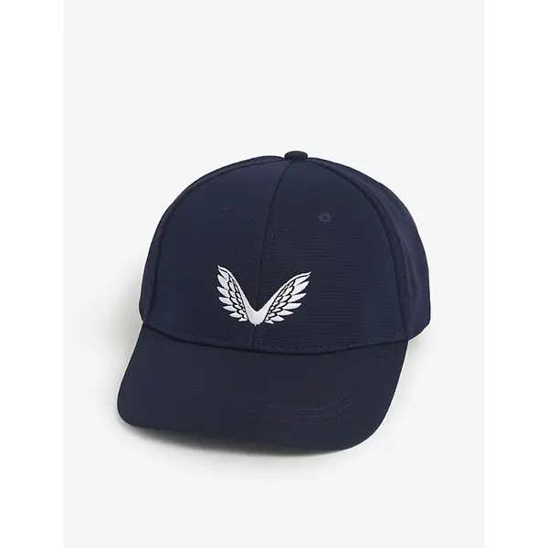Castore Logo-embroidered Woven Cap - Navy | Editorialist