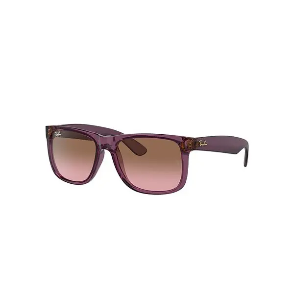 Ray-ban Justin Classic Sunglasses Polarized - Transparent Violet