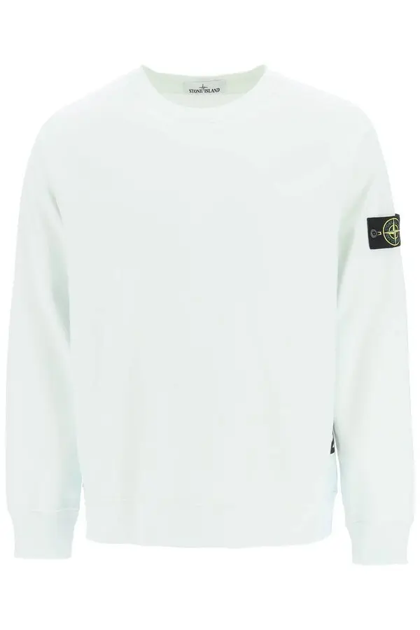 Stone Island 40th Anniversary Sweatshirt Xl Cotton - White, Light 