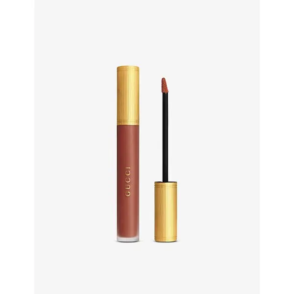 Gucci Rouge À Lèvres Liquide Matte Lipstick - 505 Janet Rust