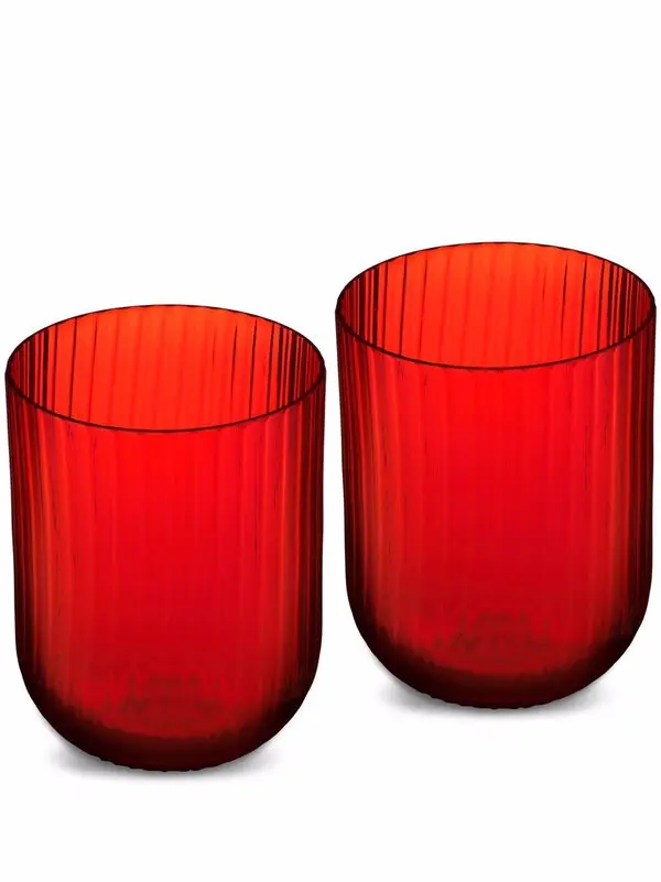 Dolce & Gabbana Hand-blown Murano Glasses - Orange