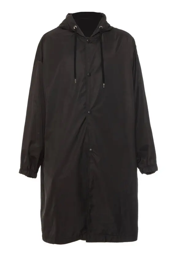 FAMILY FIRST Raincoat Logo - Black | Editorialist