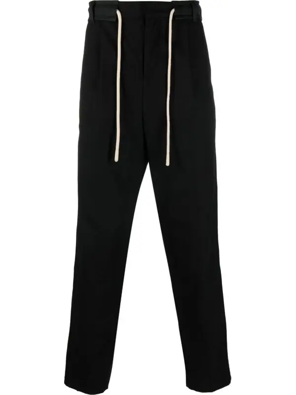 Palm Angels Side-stripe Straight-leg Trousers