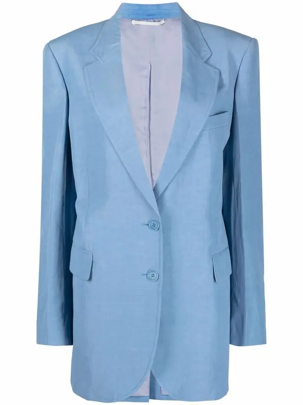 Stella McCartney Notched Lapels Single-breasted Blazer