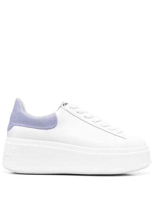 Ash Moby Lace-up Sneakers - White