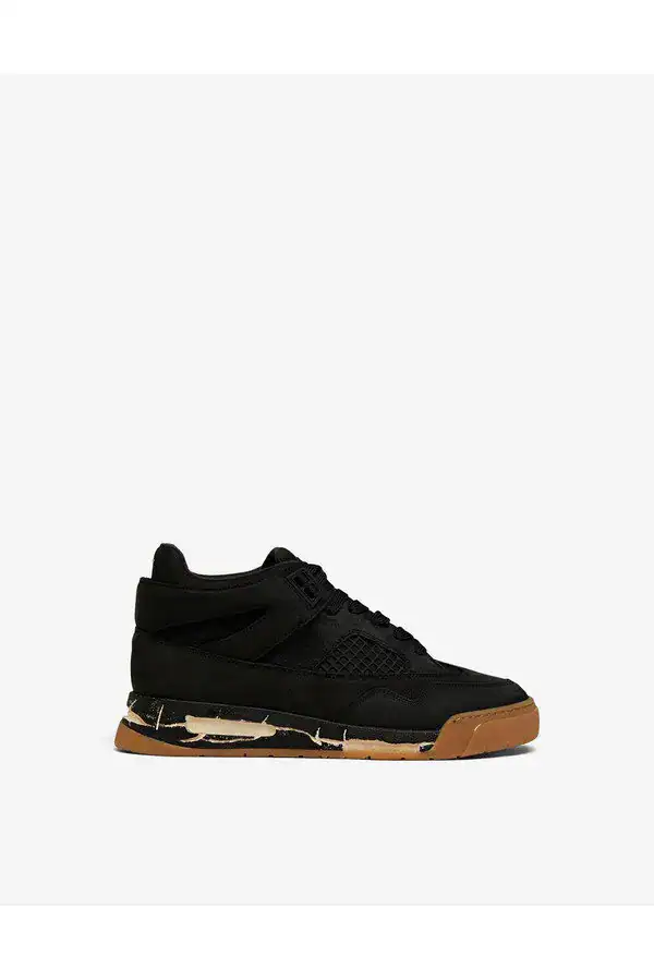 Maison Margiela Ddstck Low-Top Sneakers - Black | Editorialist