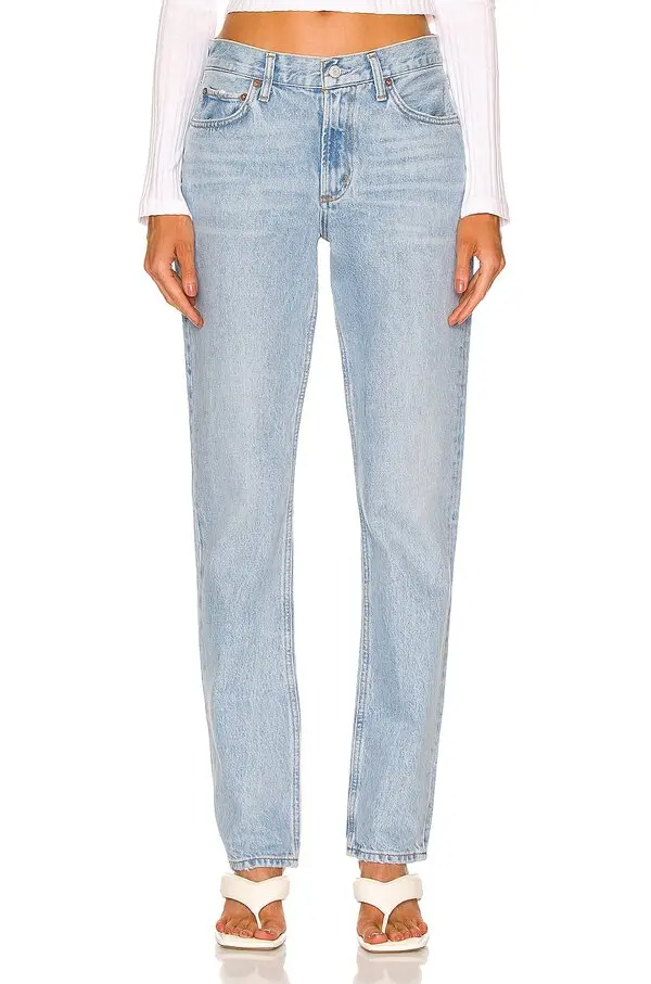 AGOLDE Lyle Low Rise Slim Jeans