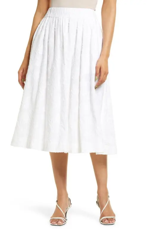 Nordstrom Matching Family Moments Jacquard Cotton Midi Skirt In
