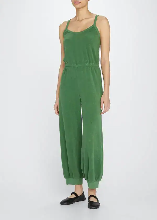 ルームウェア・パジャマ SUZIE KONDI The Giorgi Tank Jumpsuit xs The Giorgi Tank Jumpsuit in Velour – Suzie Kondi