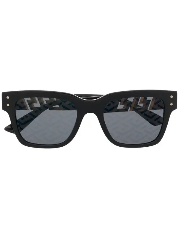 Versace Wayfarer-Frame Sunglasses In Black 20% Off Editorialist