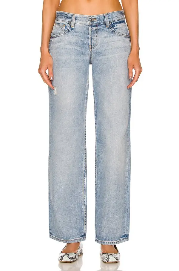 EB DENIM Low Rise Baggy Jeans - Laguna
