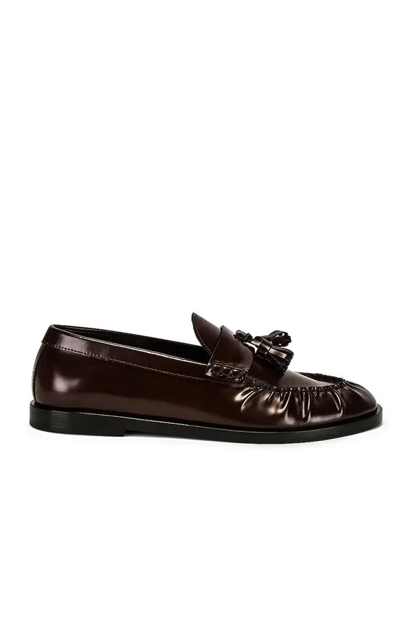 THE ROW Loafers - Espresso