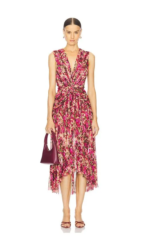 Misa Ava Dress - Sedona Abstract