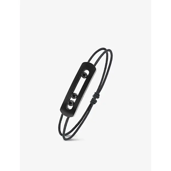 Messika Move Cord Diamond Bracelet - Titanium