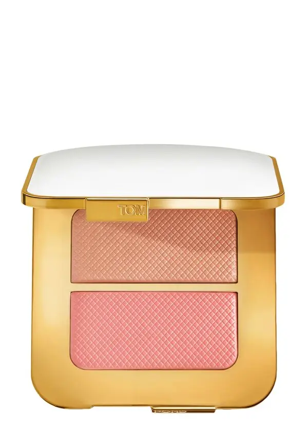 TOM FORD Soleil Sheer Cheek Duo, Makeup, Melon Pop And Nude Pop, Cheek Palette, Natural Flush - Melon Pop & Nude Pop