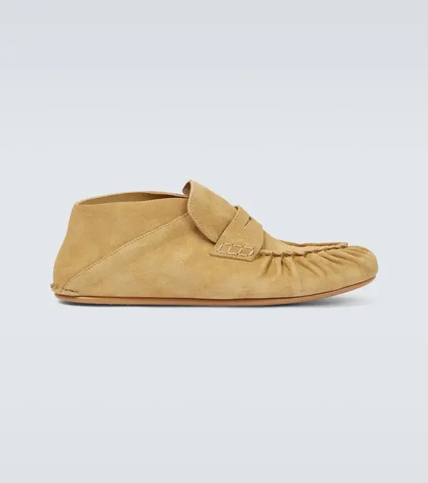 Loewe Suede Moccasins