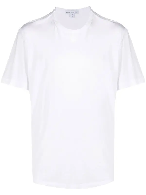 JAMES PERSE Short-sleeve Cotton T-shirt - White