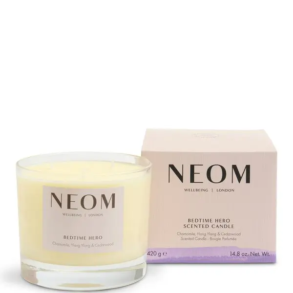 NEOM ORGANICS Bedtime Hero Scented Candle 3 Wick