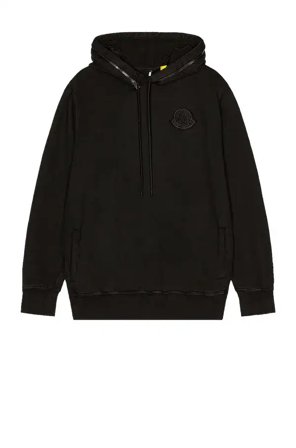 Moncler 1952 Hoodie Sweater - Black | Editorialist