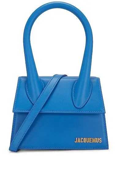 Jacquemus Le Chiquito Moyen Bag Blue Editorialist