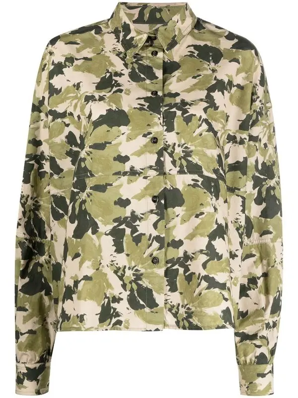 Woolrich Wilderness Camouflage-print Shirt