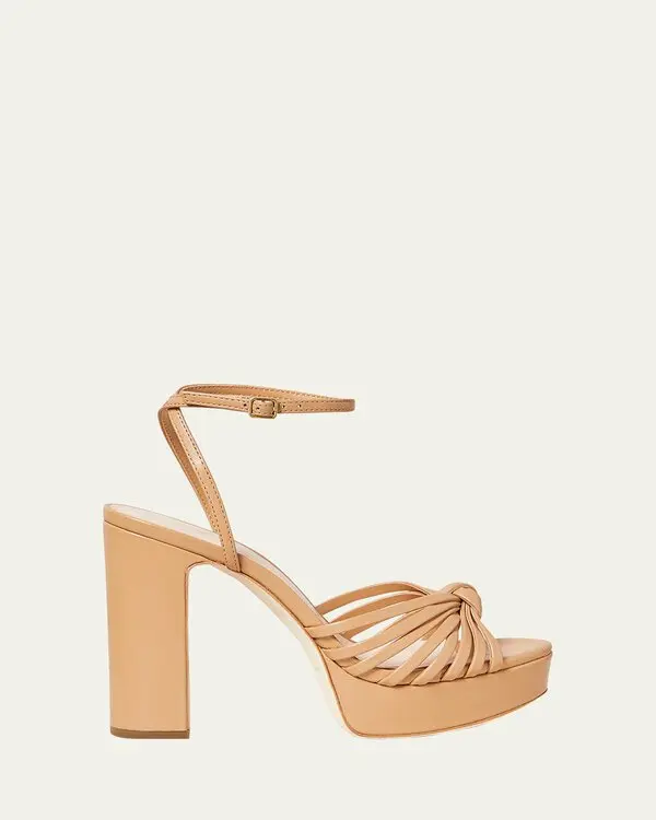 LOEFFLER RANDALL Rivka Platform Sandals - Dune