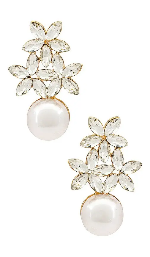 Ettika Best Day Earrings - Silver
