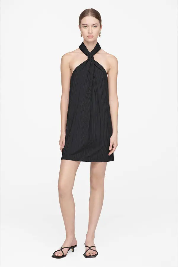 ANINE BING Jesse Dress - Black | Editorialist