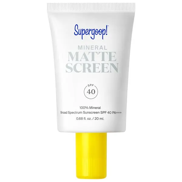 SUPERGOOP Mini Mineral Mattescreen Sunscreen Spf 40