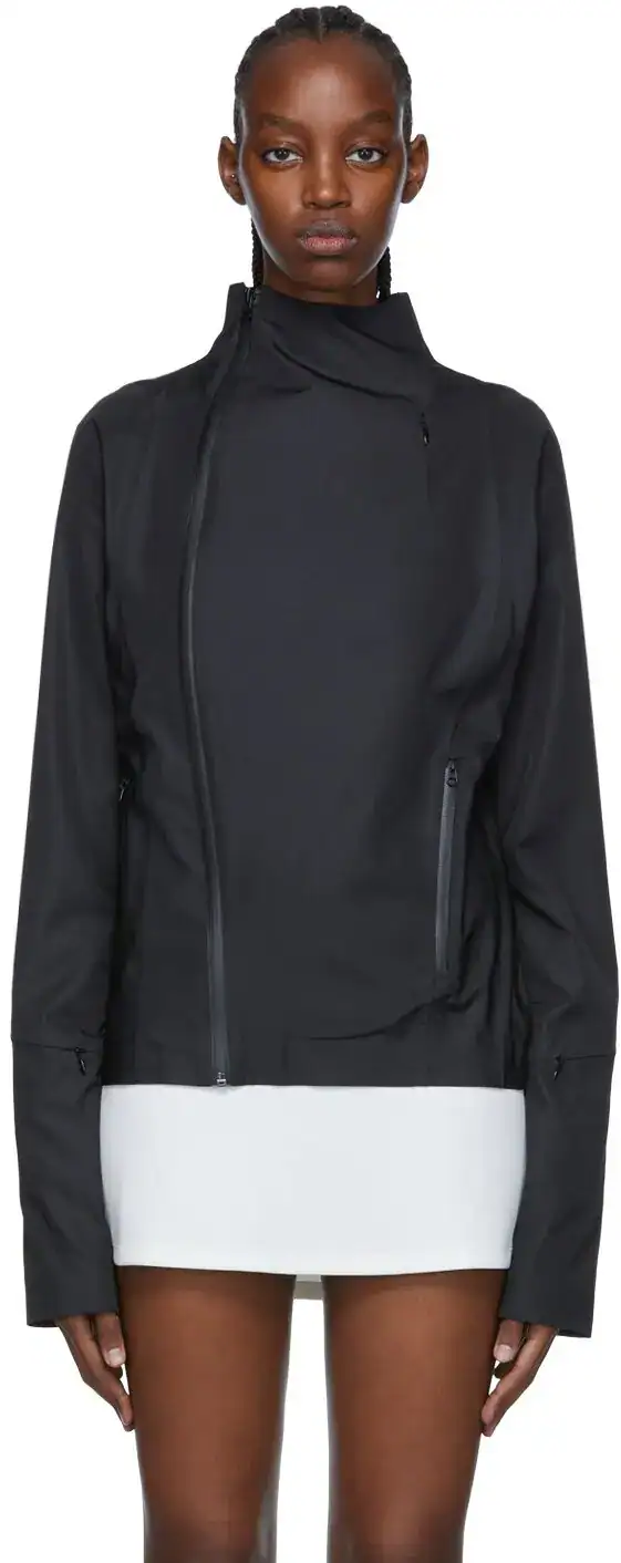Hyein Seo Polyester Jacket In Black - 74% Off | Editorialist