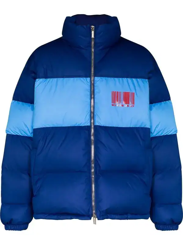 VTMNTS PADDED BARCODE JACKET