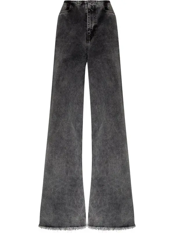 16arlington High-Waist Wide-Leg Jeans In Black - 70% Off 
