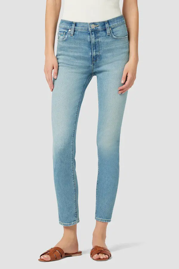 Buy Hudson Jeans Barbara High-rise Super Skinny Ankle Jean - Denim At ...