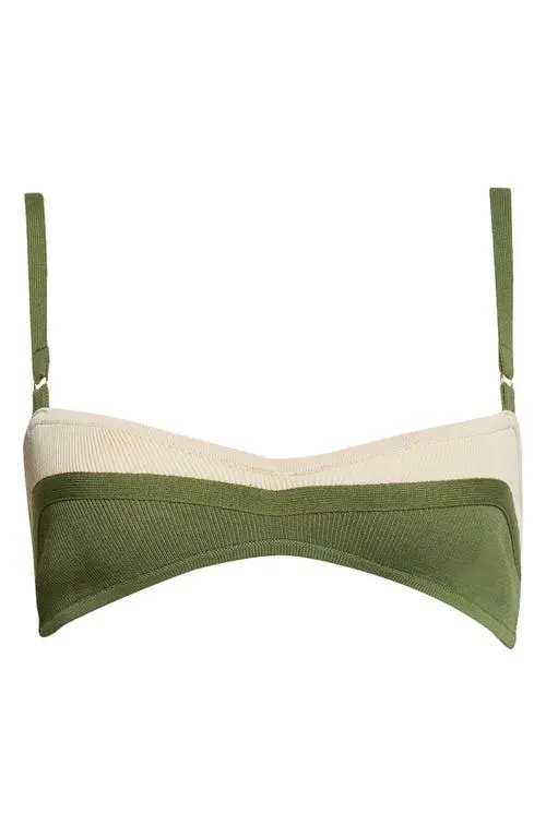 Buy Bec & Bridge Miranda Colorblock Sweater Bra Top Multi At 70 Off