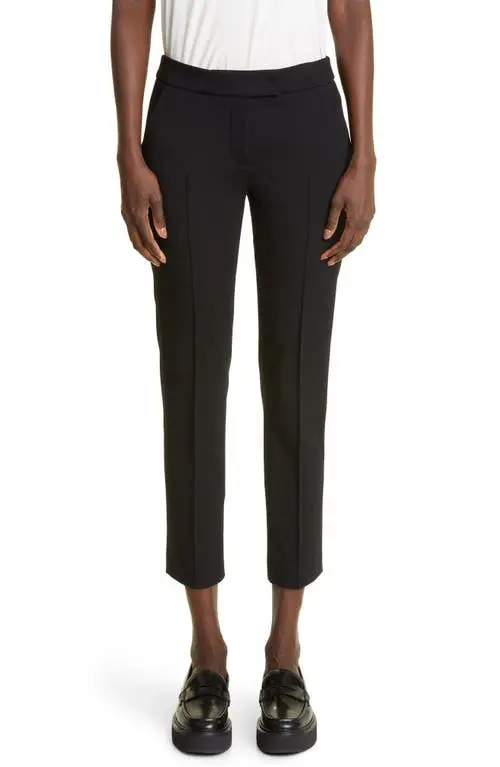 Akris Frankie Pleated Trousers - Black