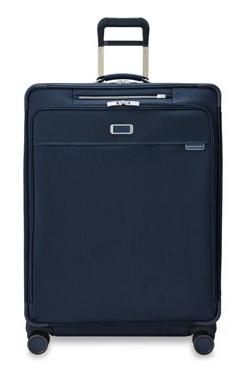 Briggs & Riley Extra Large Expandable Spinner Suitcase - Navy